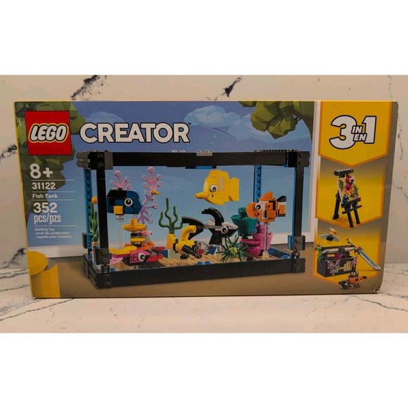 Lego | Toys | Lego 3122 Creator 3 In 1 Fish Tank 352 Pcs New Sealed ...